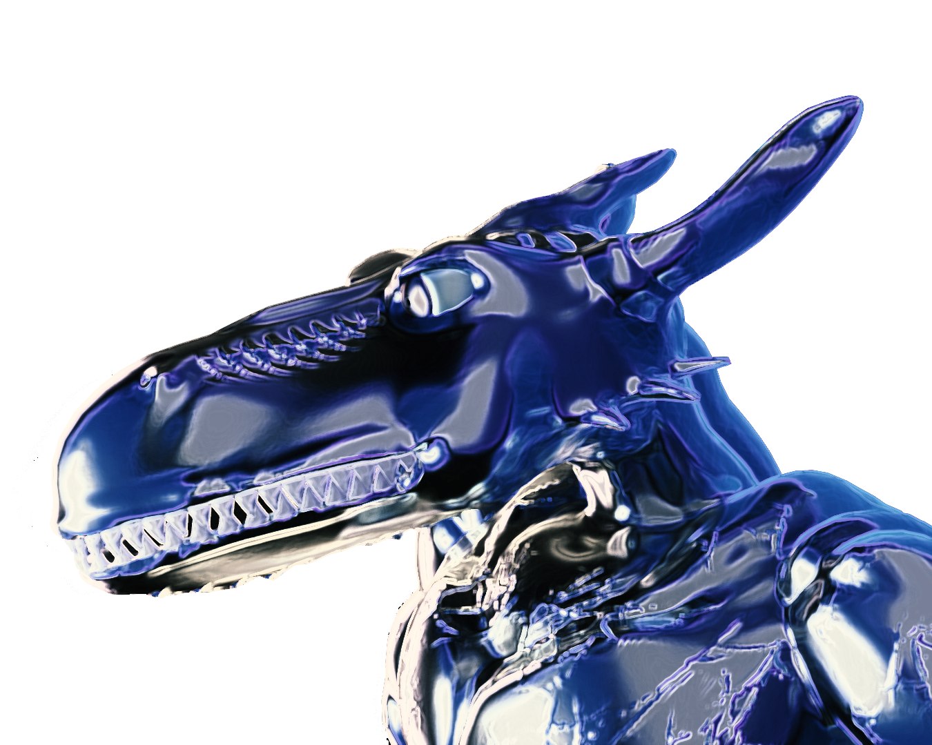 3D The Dragon Of The Evil Demon From Blue Hell - TurboSquid 1858894