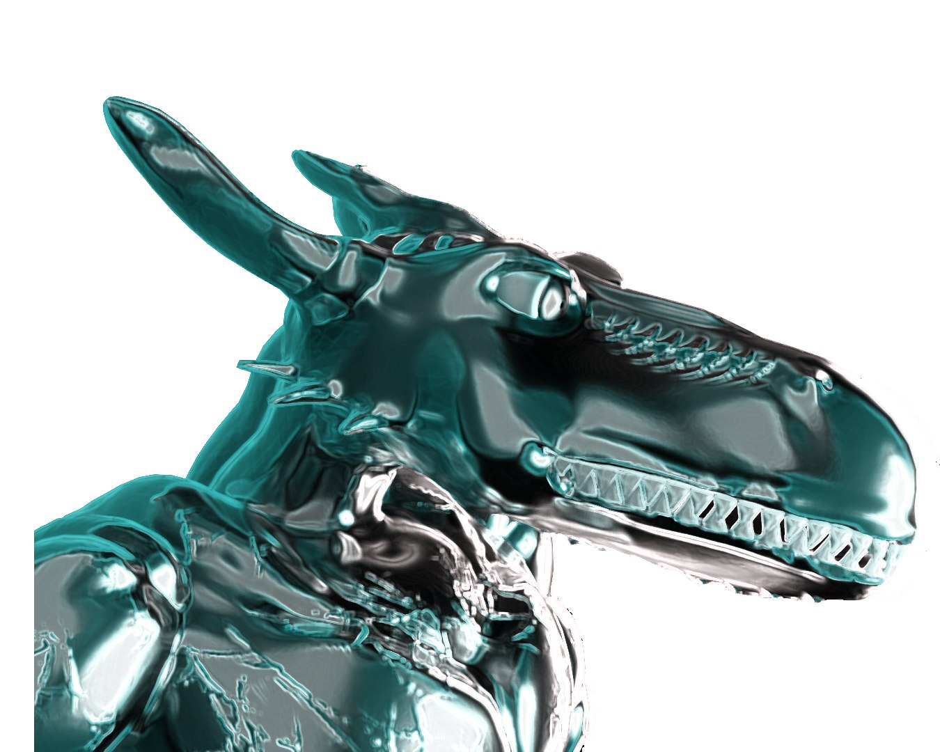 3D The Dragon Of The Evil Demon From Blue Hell - TurboSquid 1858894