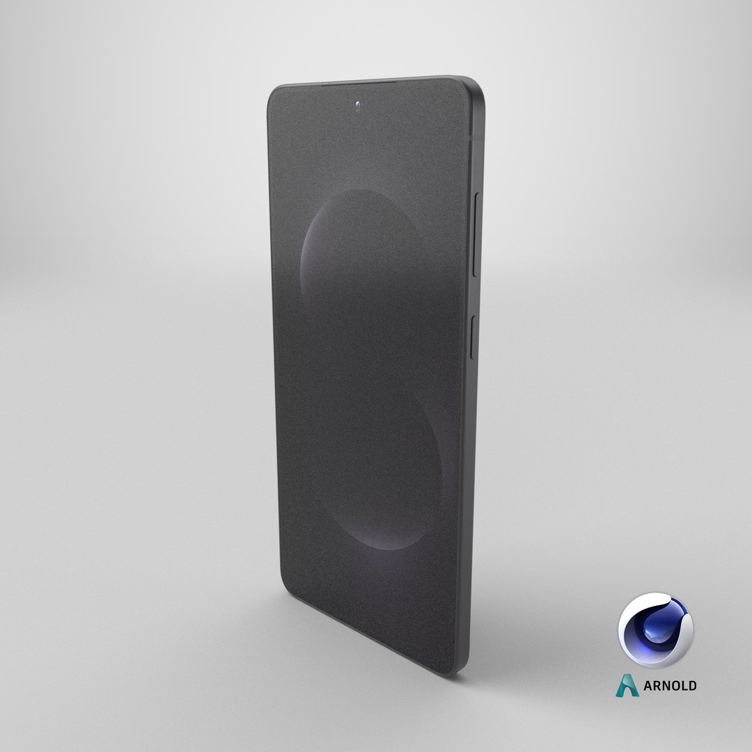 Samsung Galaxy S25 Edge Titanium Jetblack 3D Model - TurboSquid 2411959