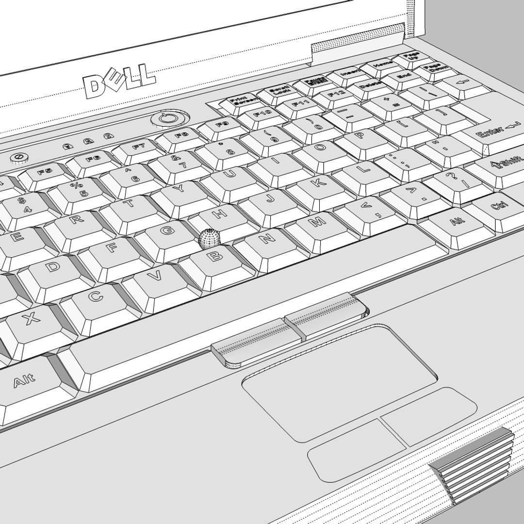 Computer Laptop 3d C4d