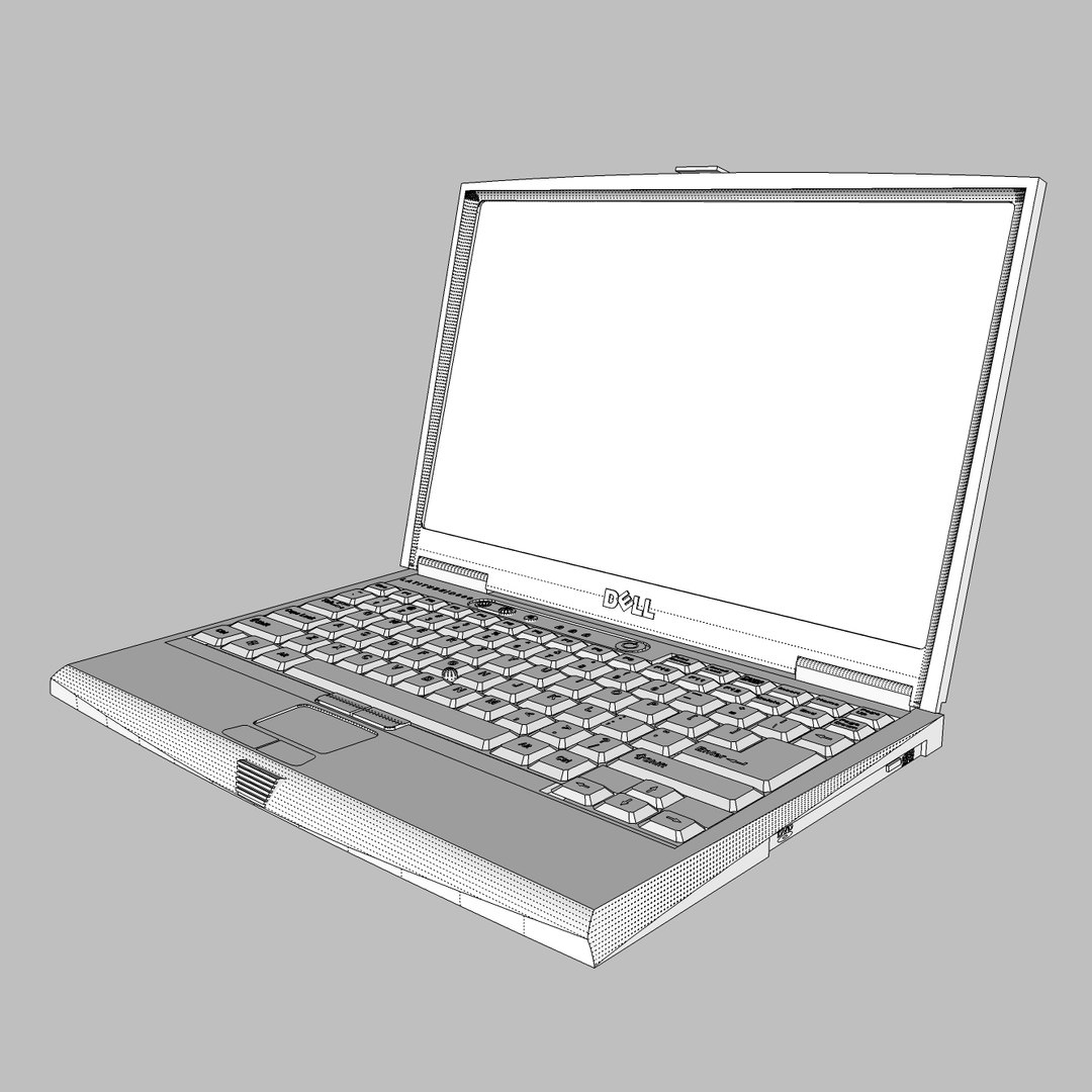 Computer Laptop 3d C4d