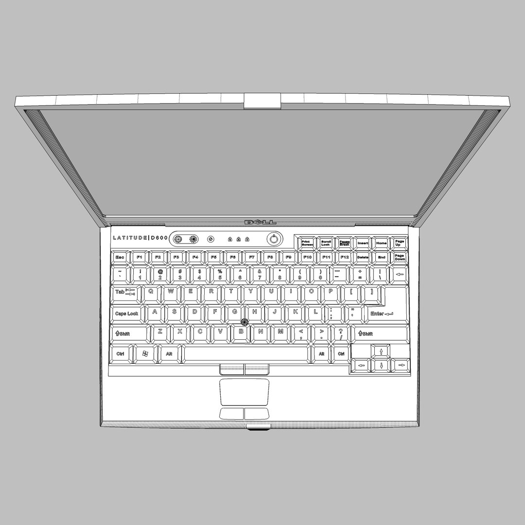 Computer Laptop 3d C4d