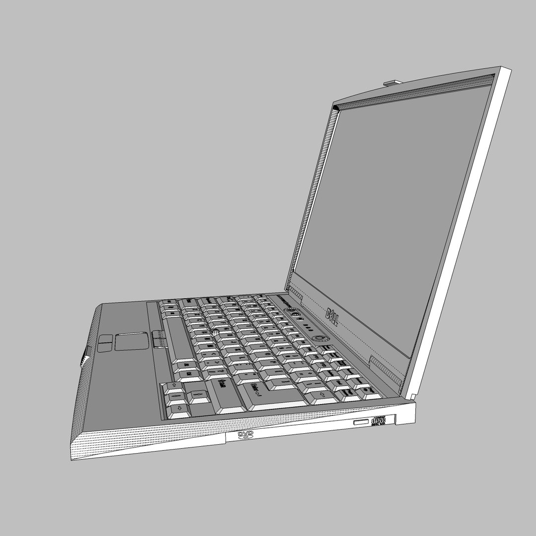 Computer Laptop 3d C4d