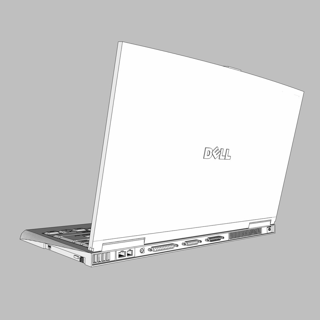 Computer Laptop 3d C4d