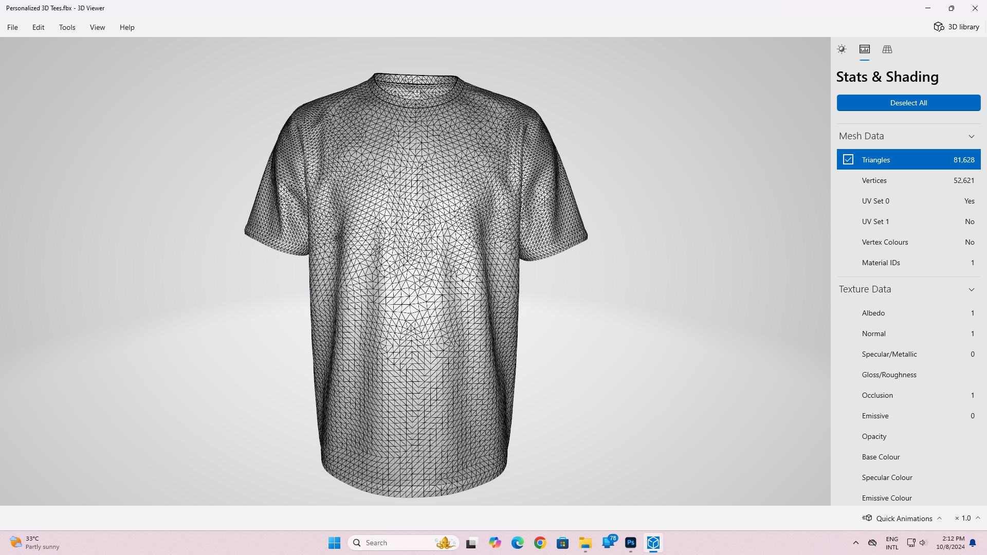 3D Personalized 3D Tees - TurboSquid 2290019