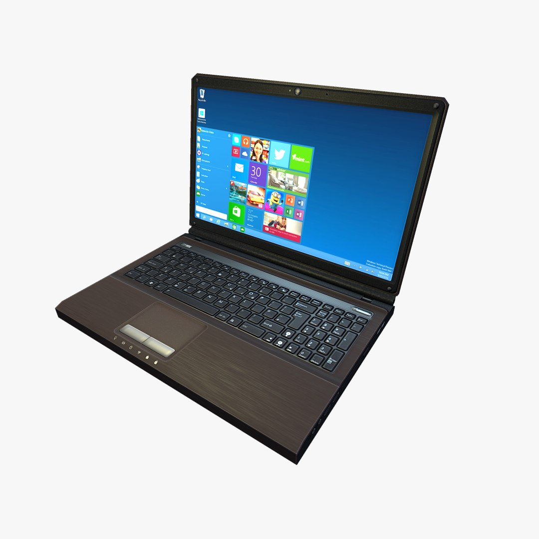 Max Ready Low-poly Laptop