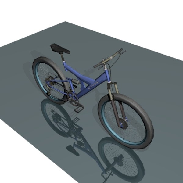 3d bicycle model
