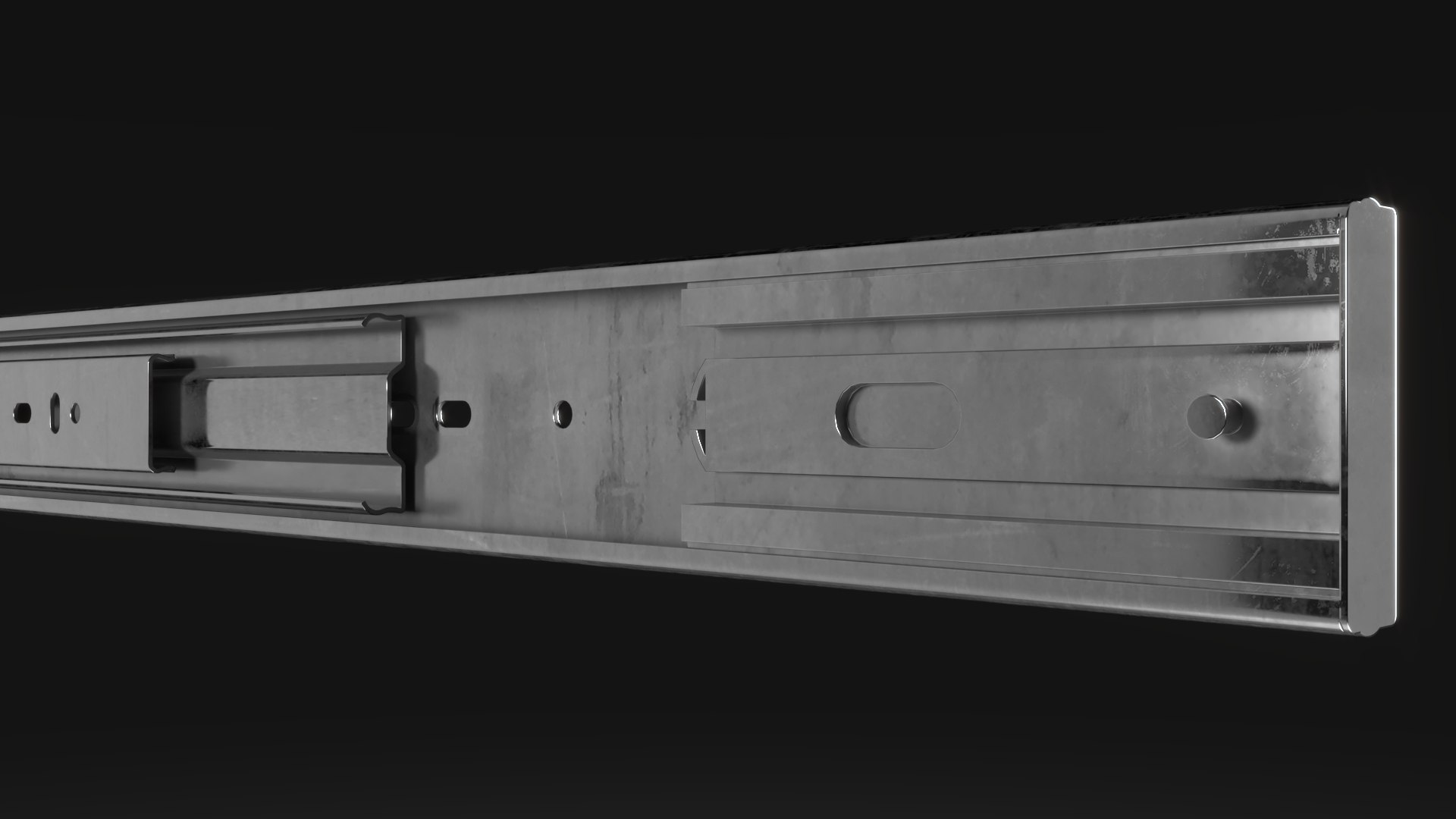 Drawer Runner 3D Model - TurboSquid 1663966