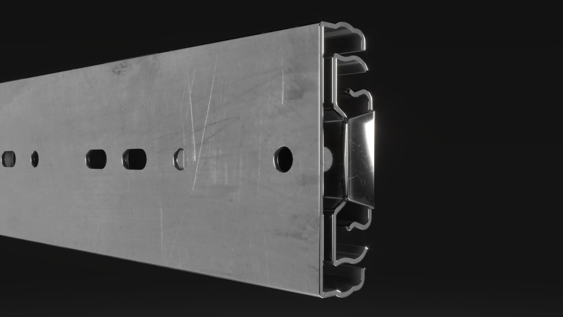 Drawer Runner 3D Model - TurboSquid 1663966