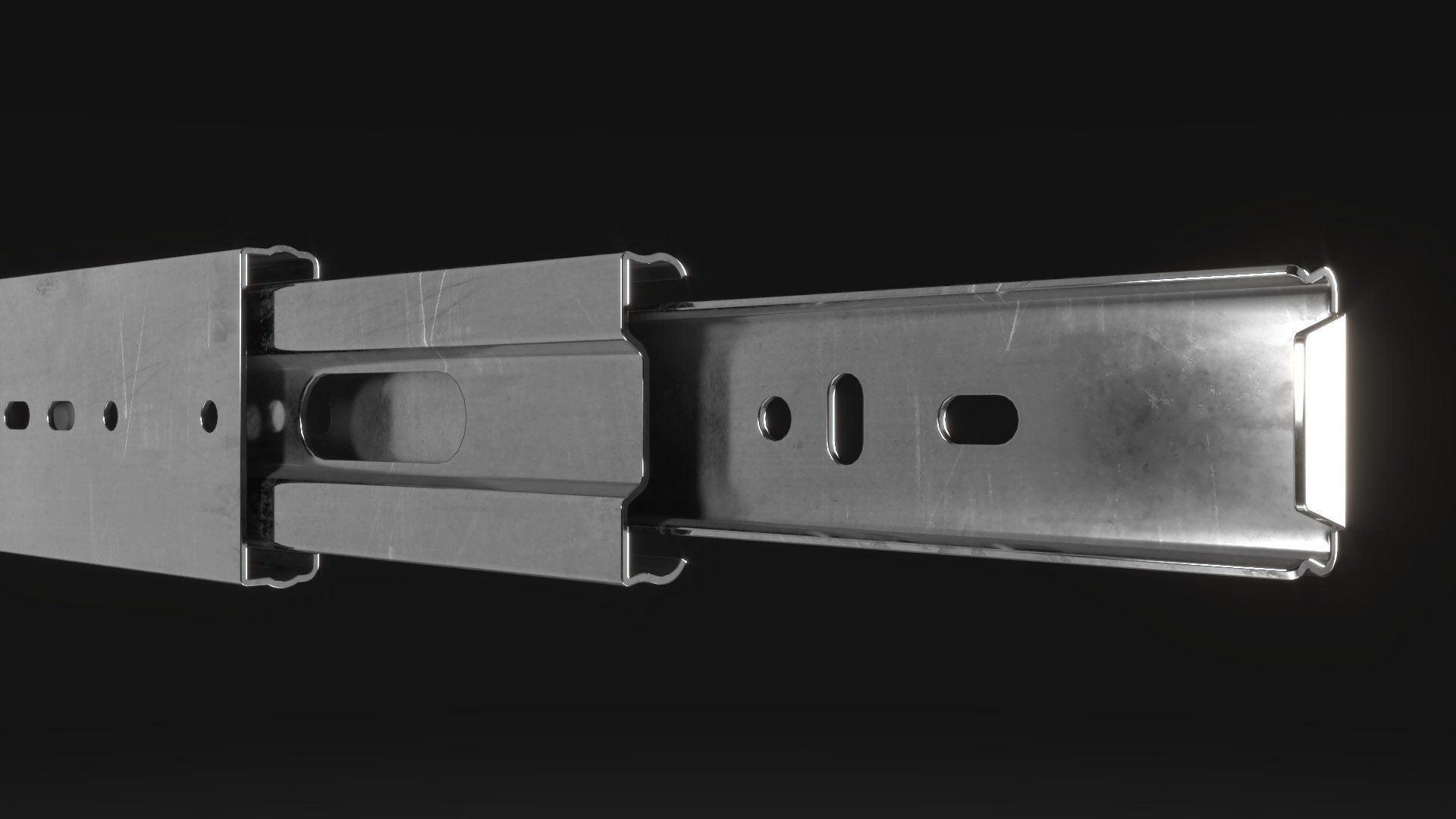 Drawer Runner 3D Model - TurboSquid 1663966