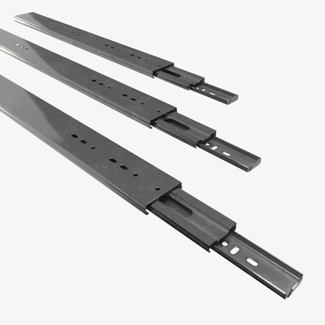 Drawer runner 3D model - TurboSquid 1663966