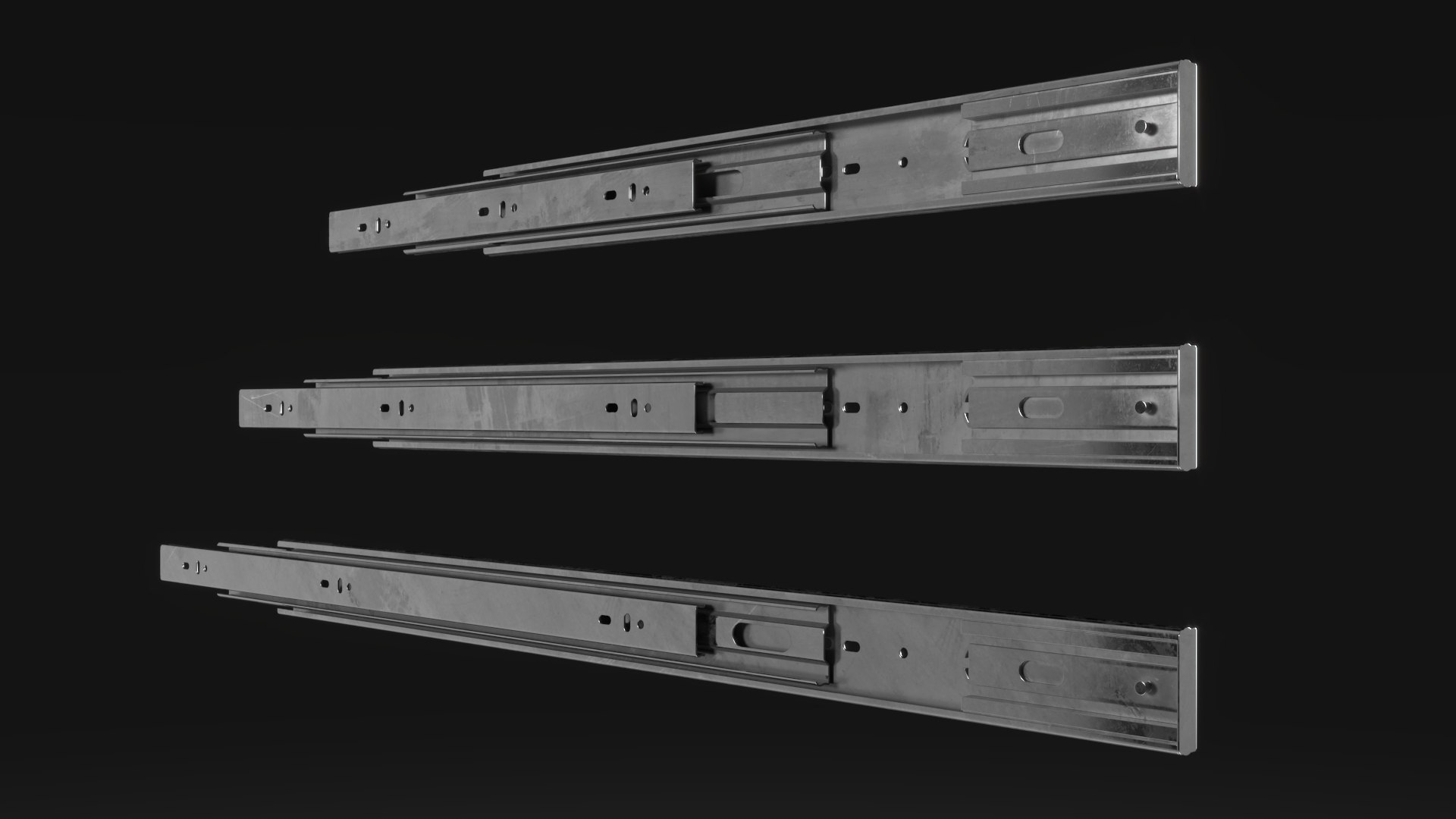 Drawer Runner 3D Model - TurboSquid 1663966