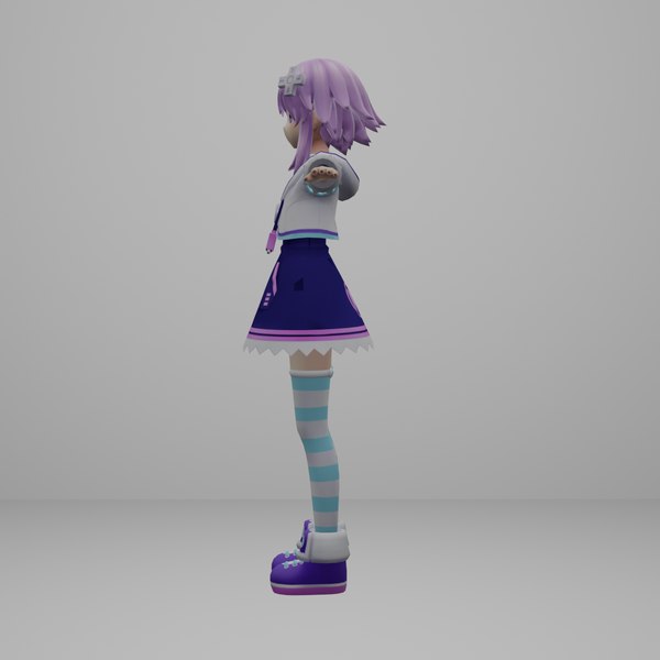 3D Neptune Hyperdimension Neptunia model - TurboSquid 1813741