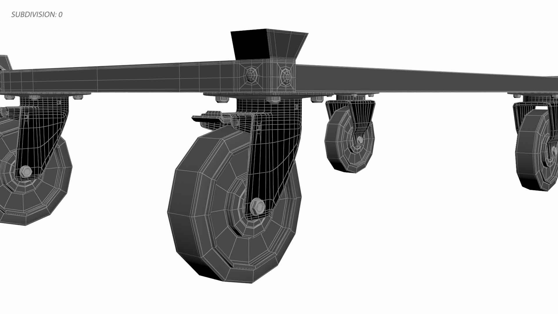3D Model Pallet Roller Platform - TurboSquid 1725725