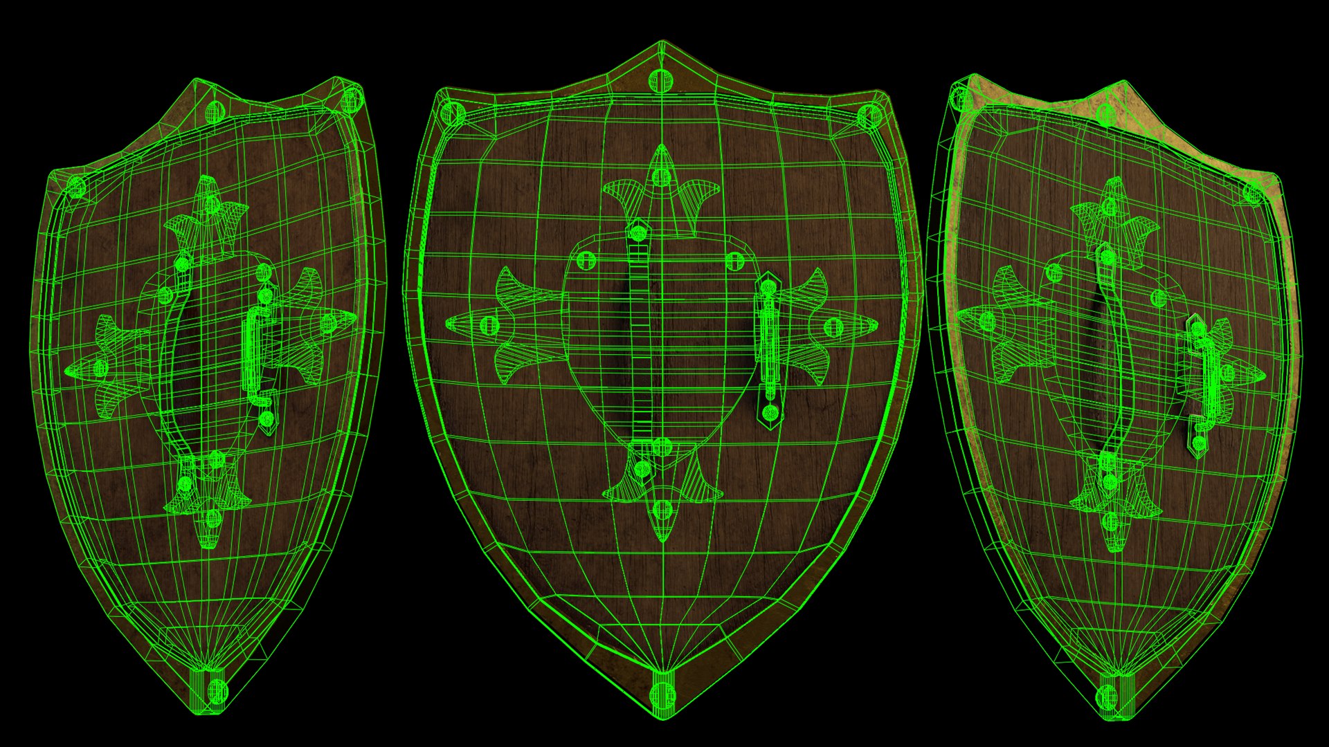 3D Model Shield - TurboSquid 2111635