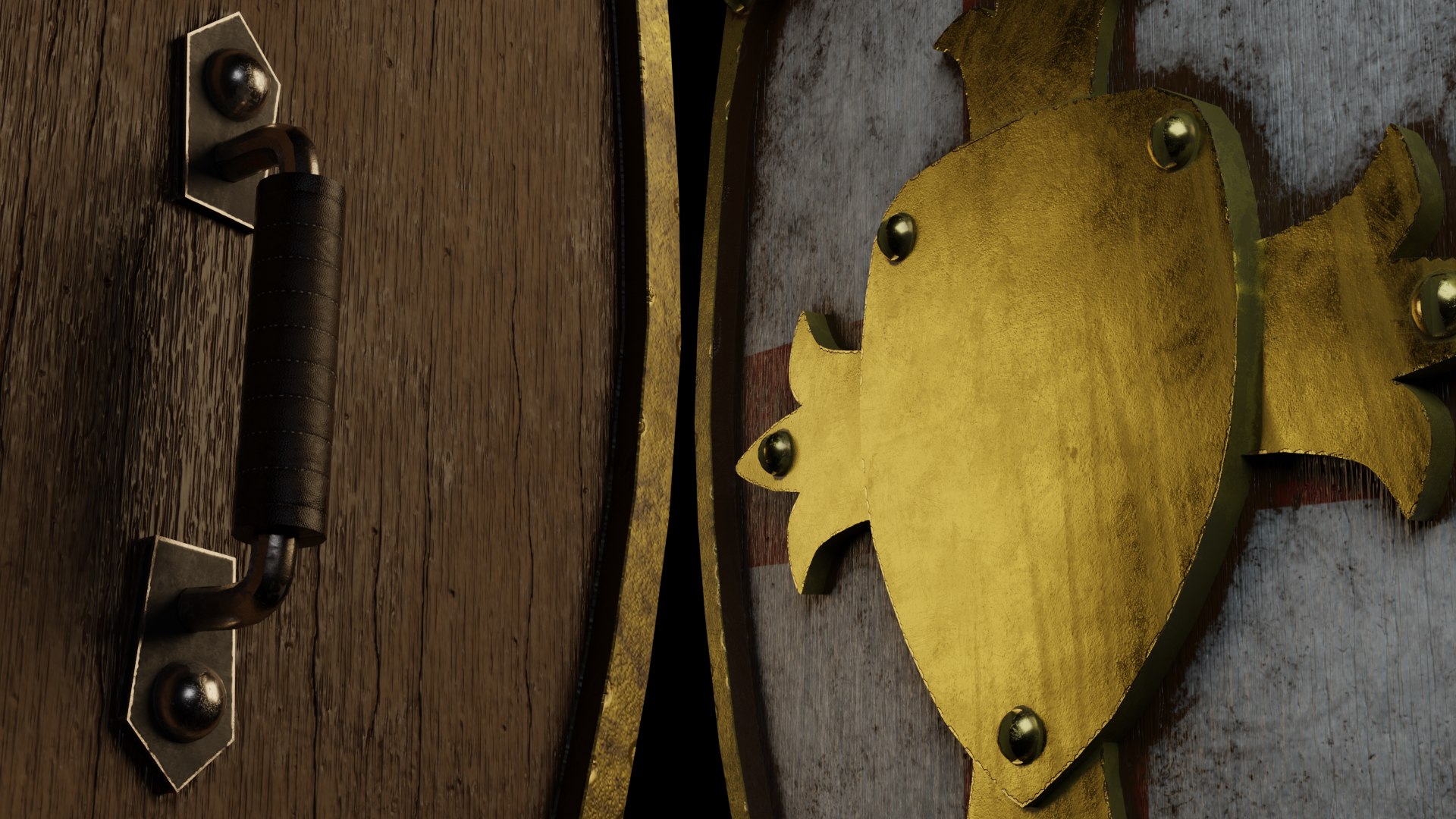 3D Model Shield - TurboSquid 2111635