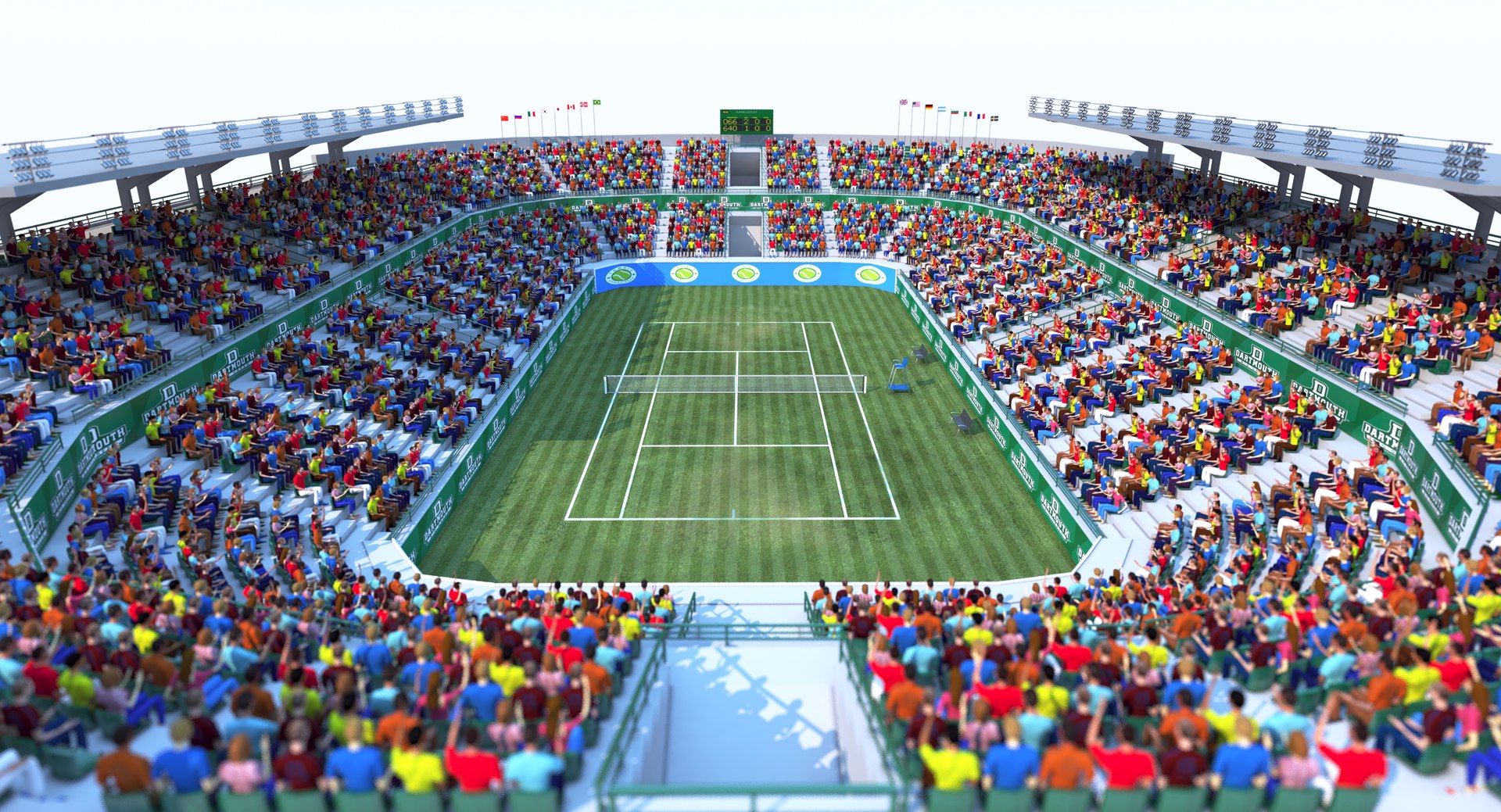 3D stadium arena - TurboSquid 1435315