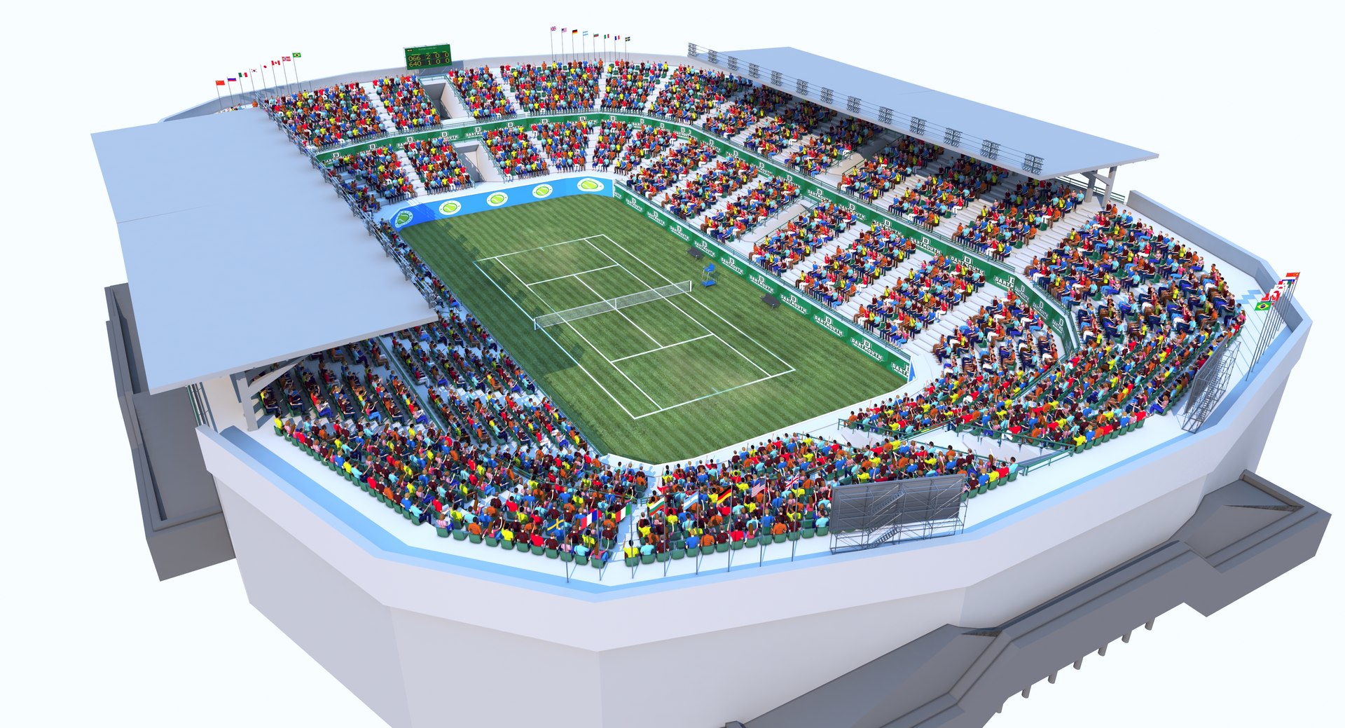 3D stadium arena - TurboSquid 1435315