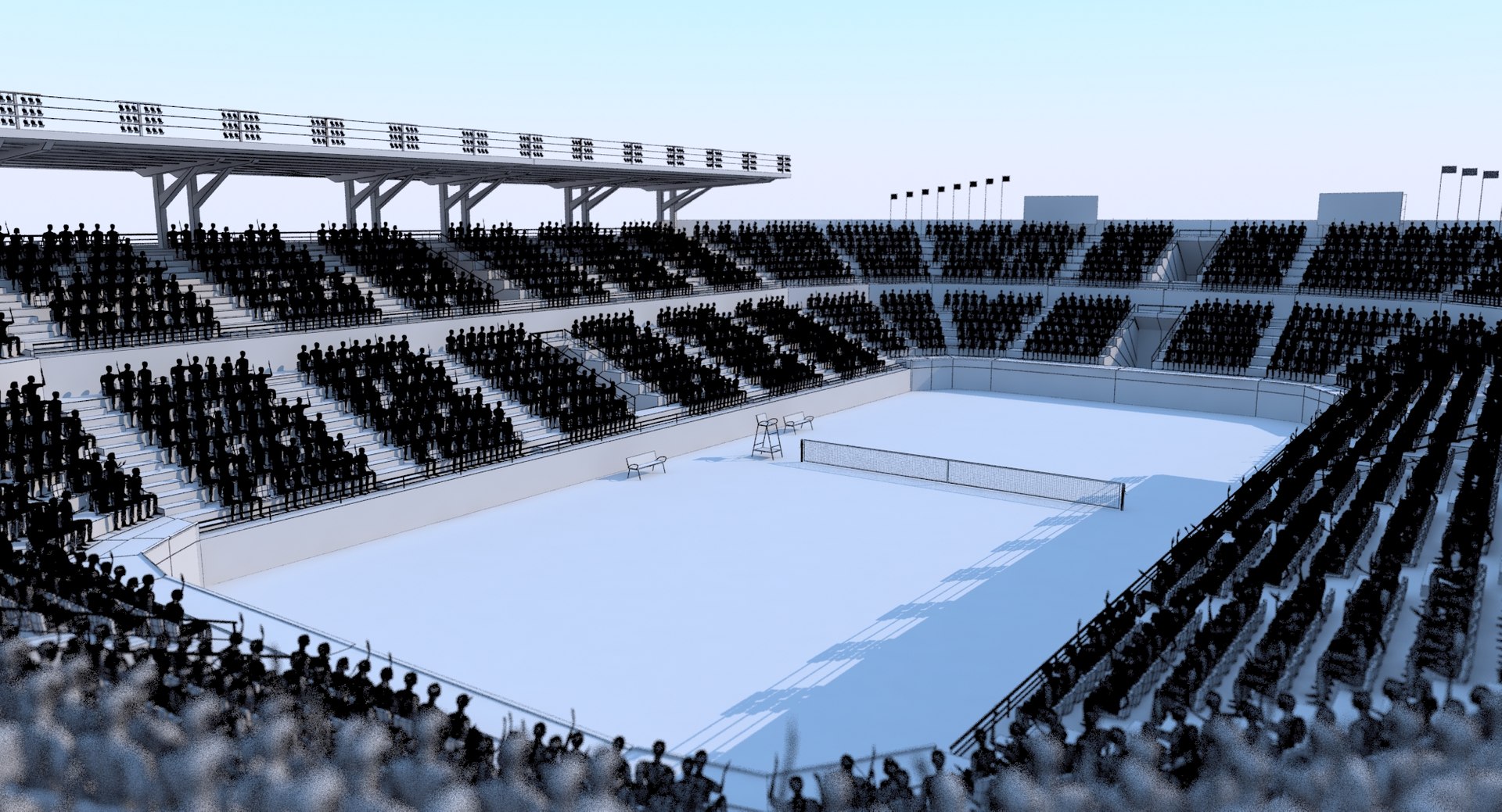 3D stadium arena - TurboSquid 1435315