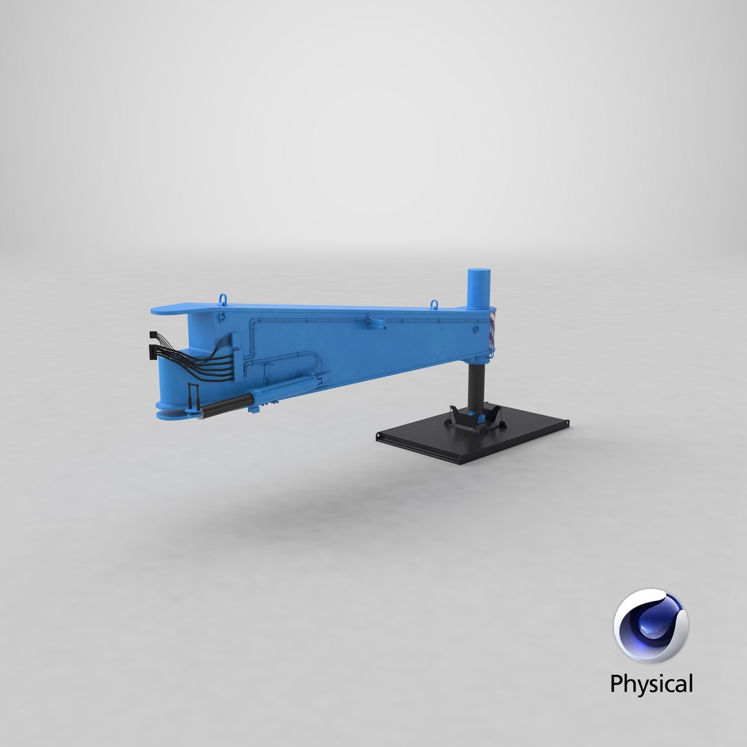 3D Crane Outrigger Large 01 - TurboSquid 1692490