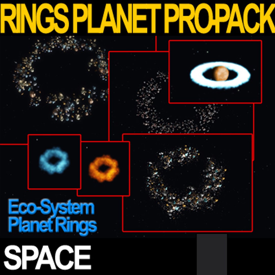 Rings Planet Jupiter Space 3d Vue