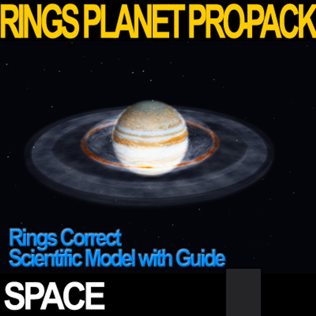 Rings Planet Jupiter Space 3d Vue