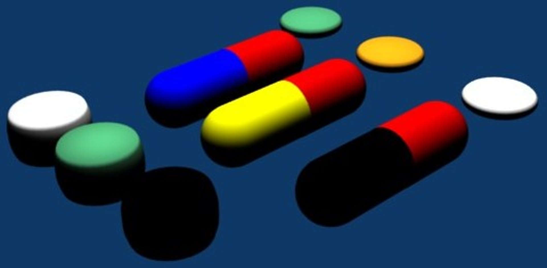 Free Pills 3d Model
