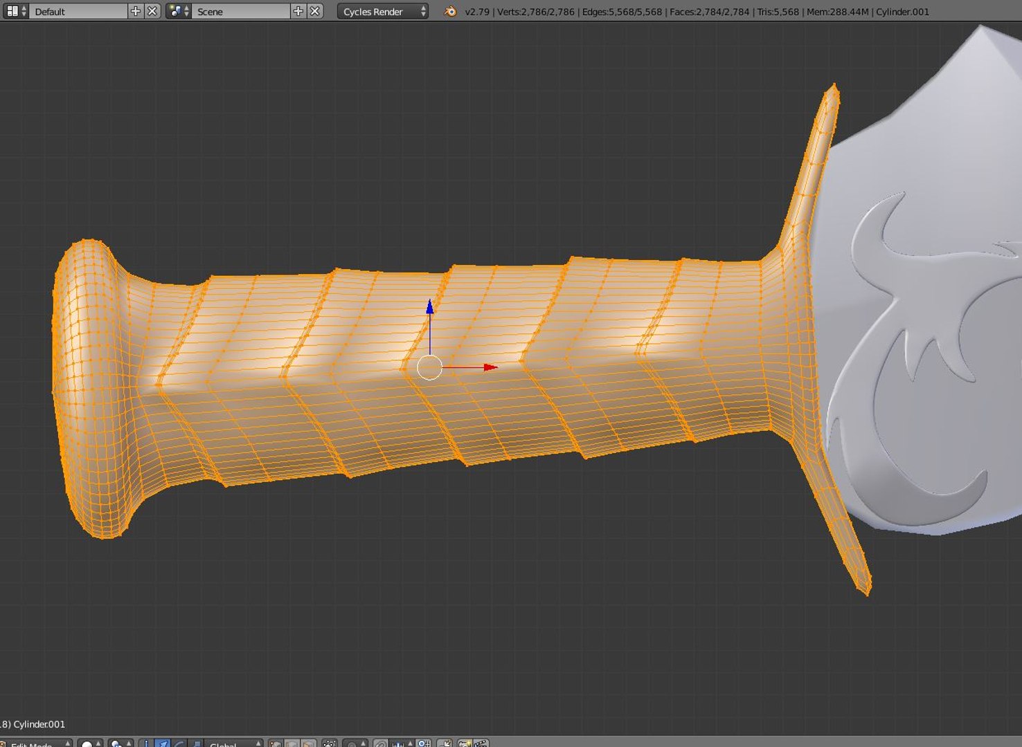 Fancy Sword Blade Model - TurboSquid 1260605