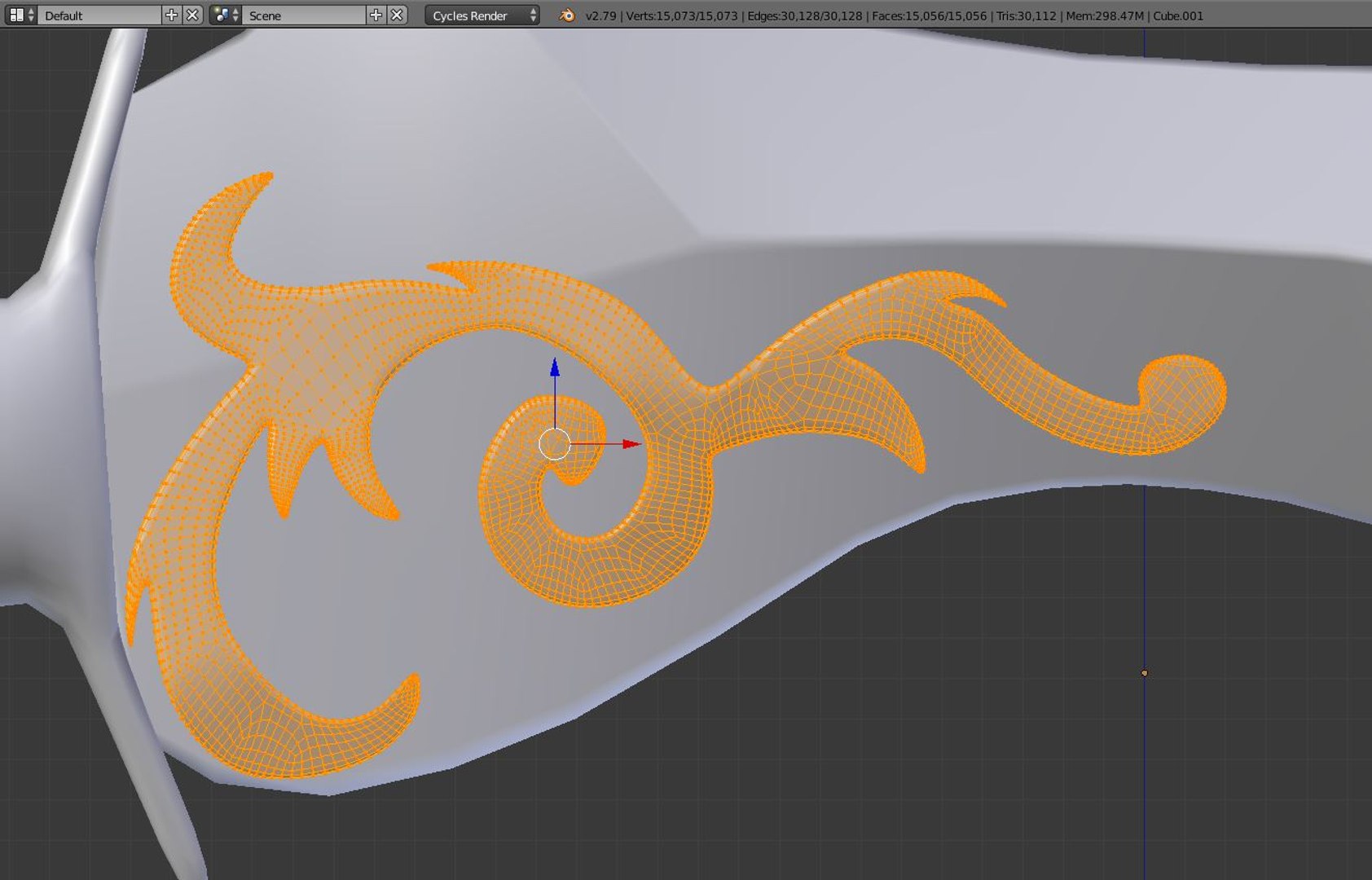 Fancy Sword Blade Model - TurboSquid 1260605