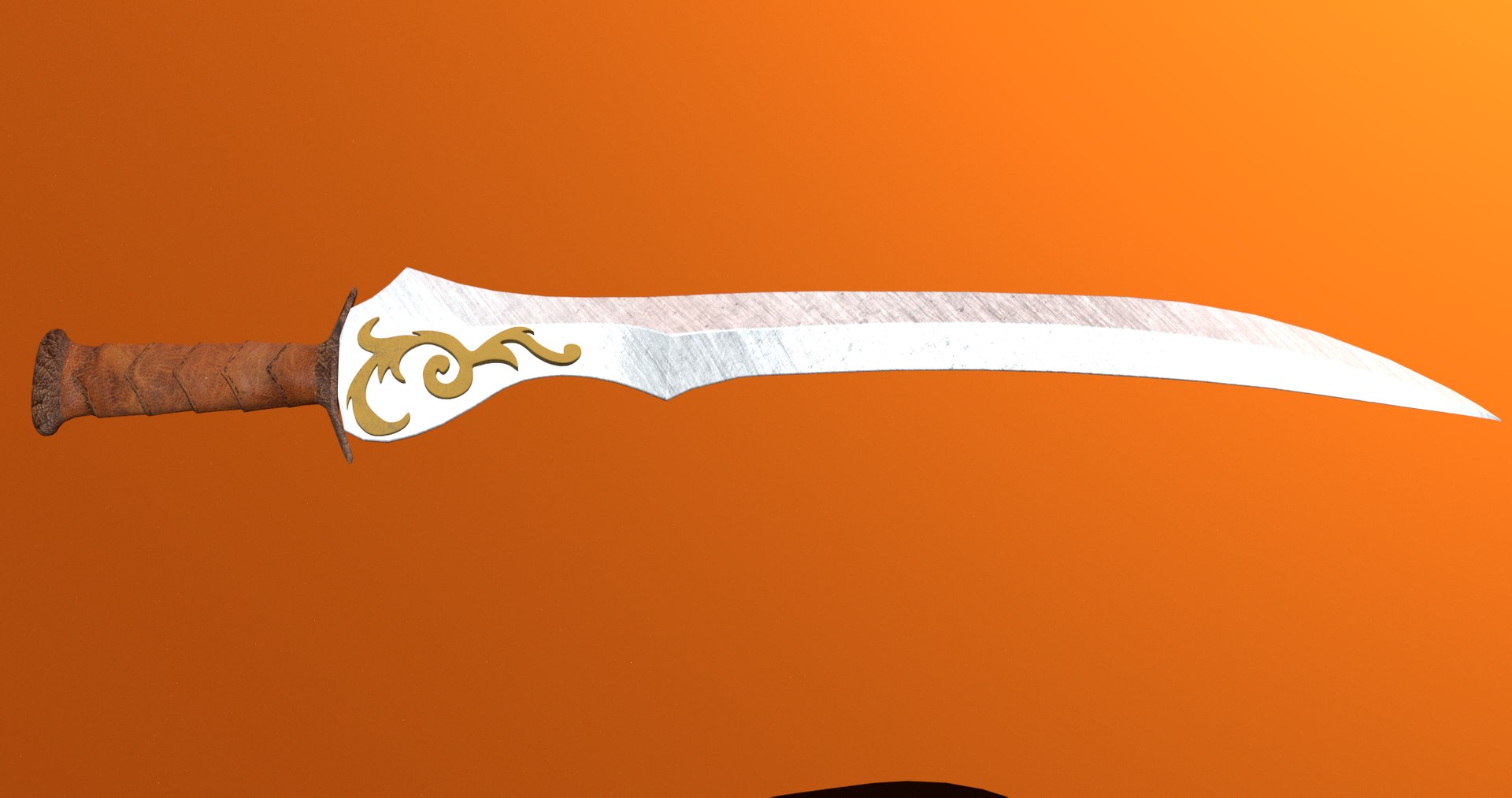 Fancy Sword Blade Model - TurboSquid 1260605