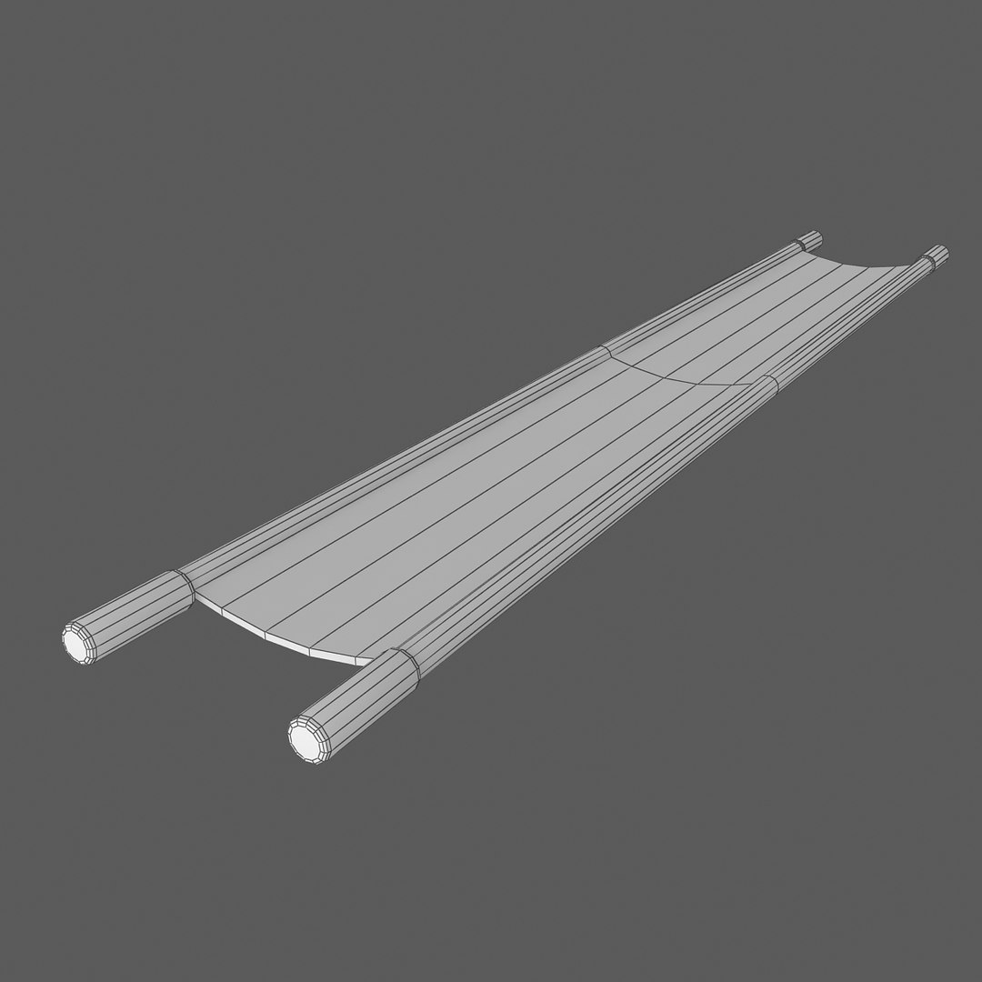 Stretcher 3D Model - TurboSquid 1366545