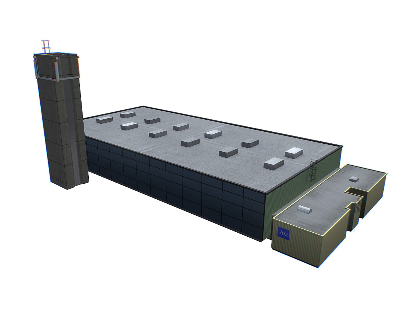 Modeled Buildings Max