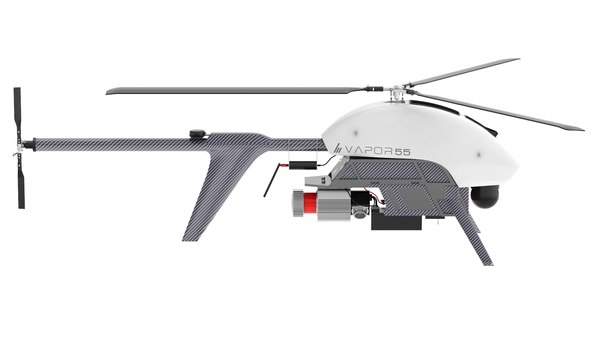 modelo 3d Vapor 55 Helicóptero UAV Drone - TurboSquid 1505456