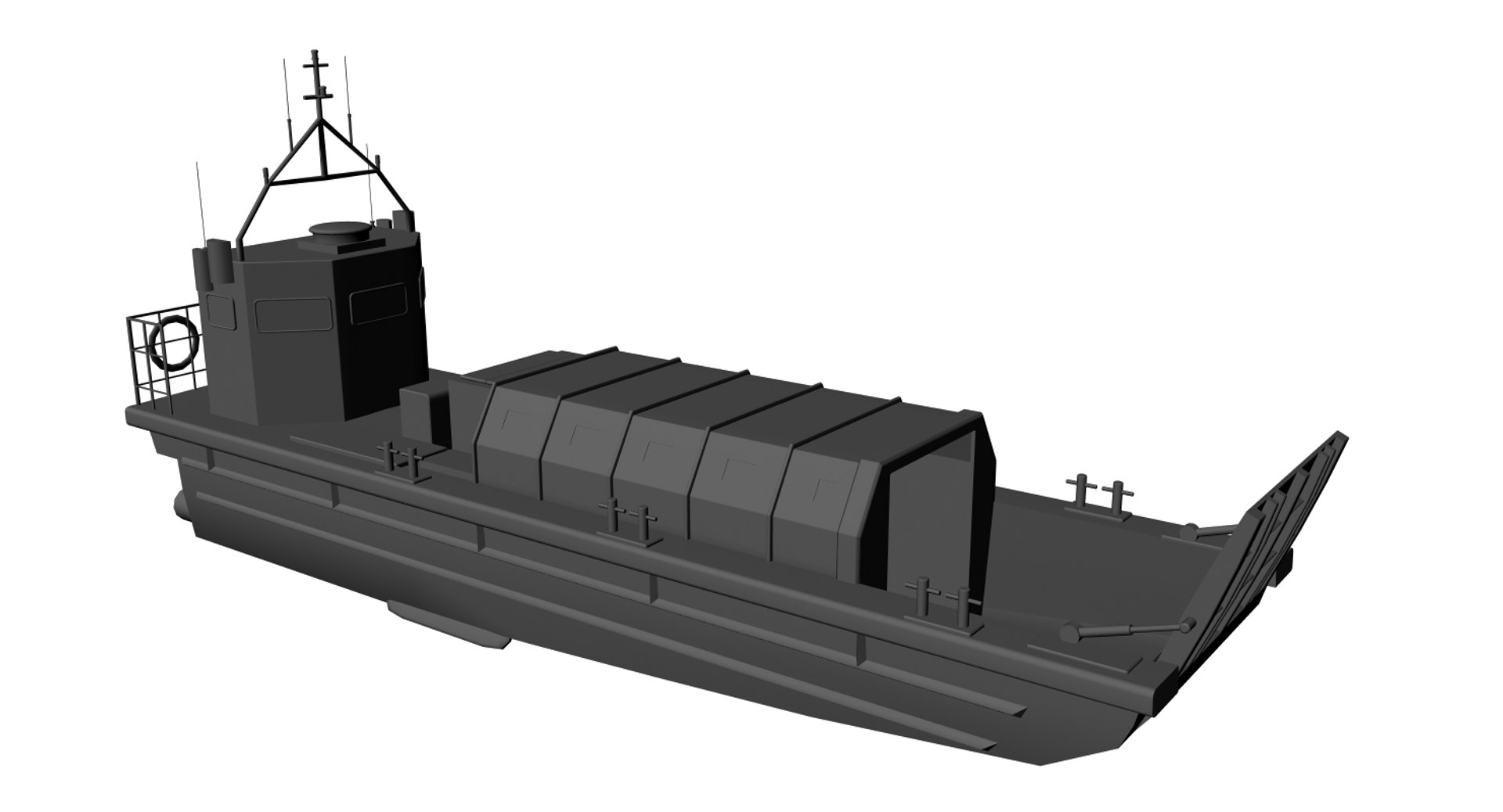 3d Model Lcvp Mk5