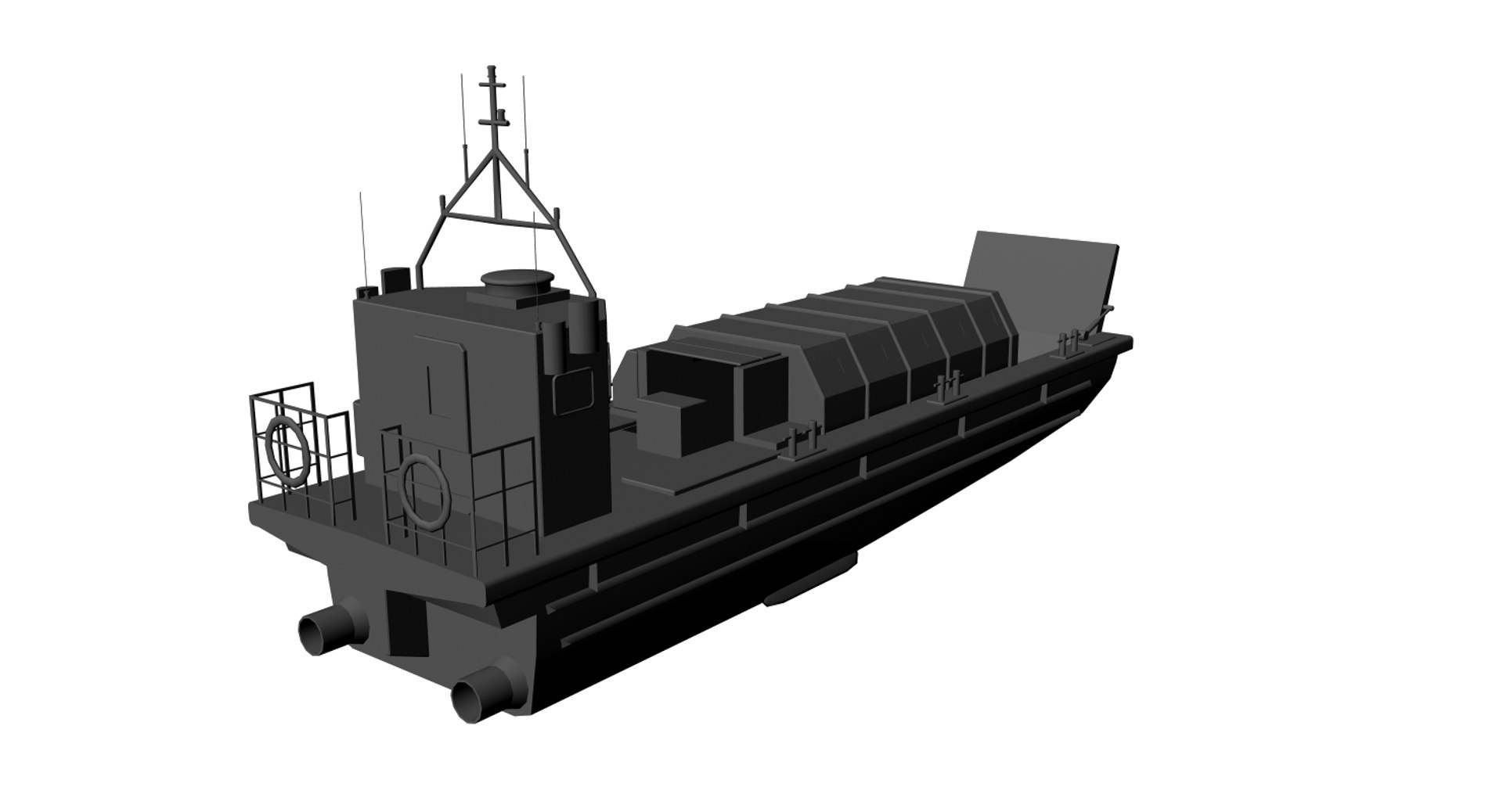 3d Model Lcvp Mk5