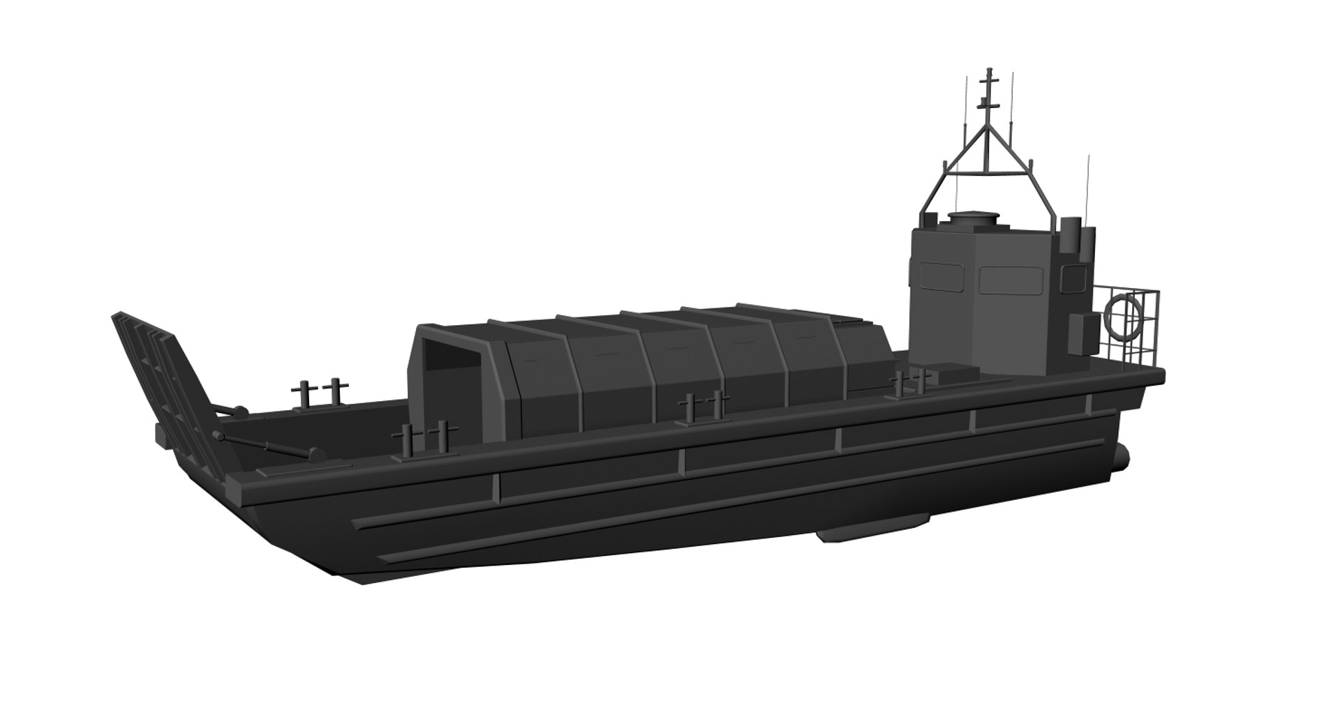 3d Model Lcvp Mk5