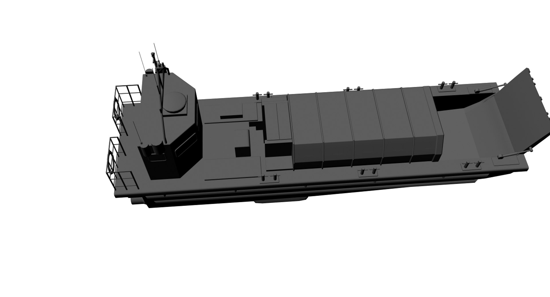 3d Model Lcvp Mk5