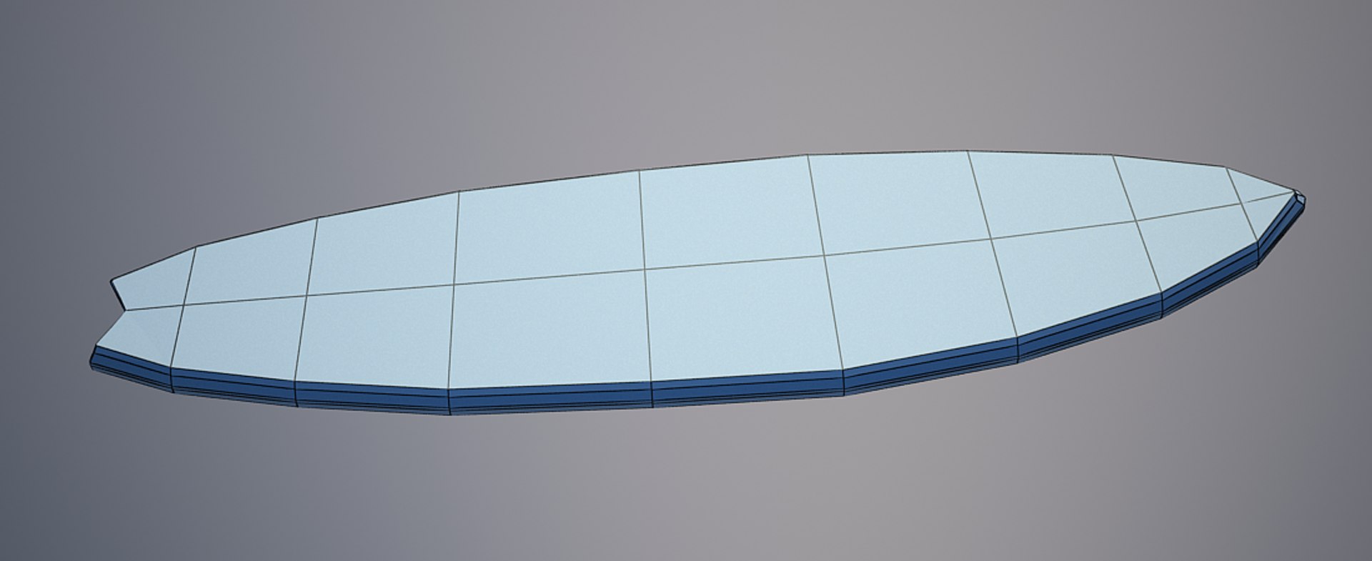 3d Model Surfing Board
