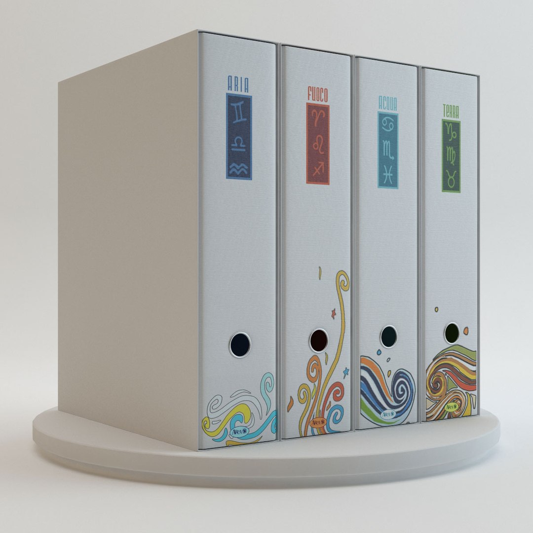 - Arca Office Binder 3d Model