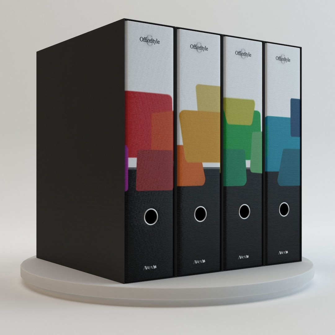 - Arca Office Binder 3d Model