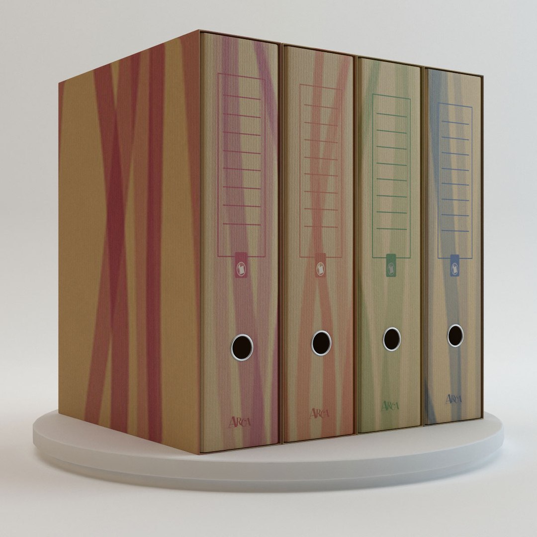 - Arca Office Binder 3d Model