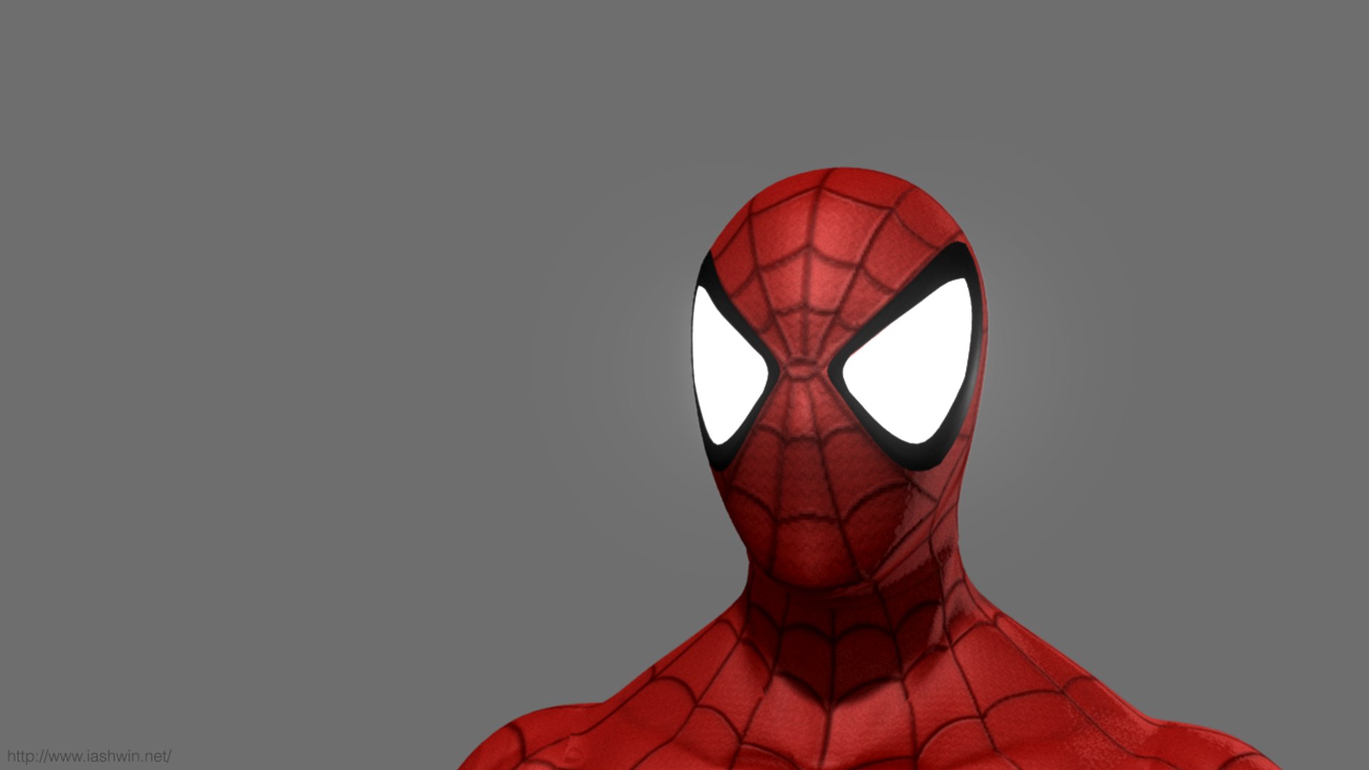 3d Model Of Spider-man Rig Character