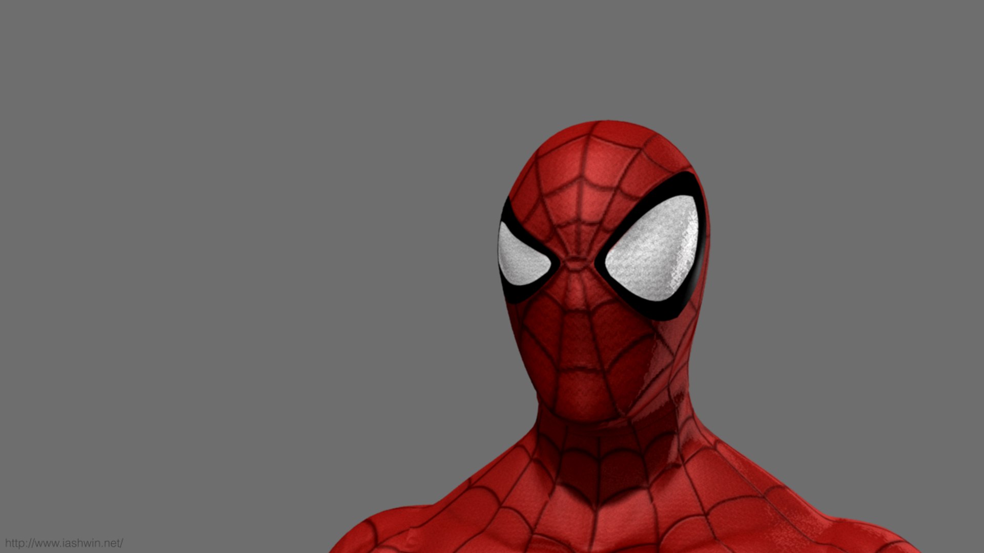 3d Model Of Spider-man Rig Character