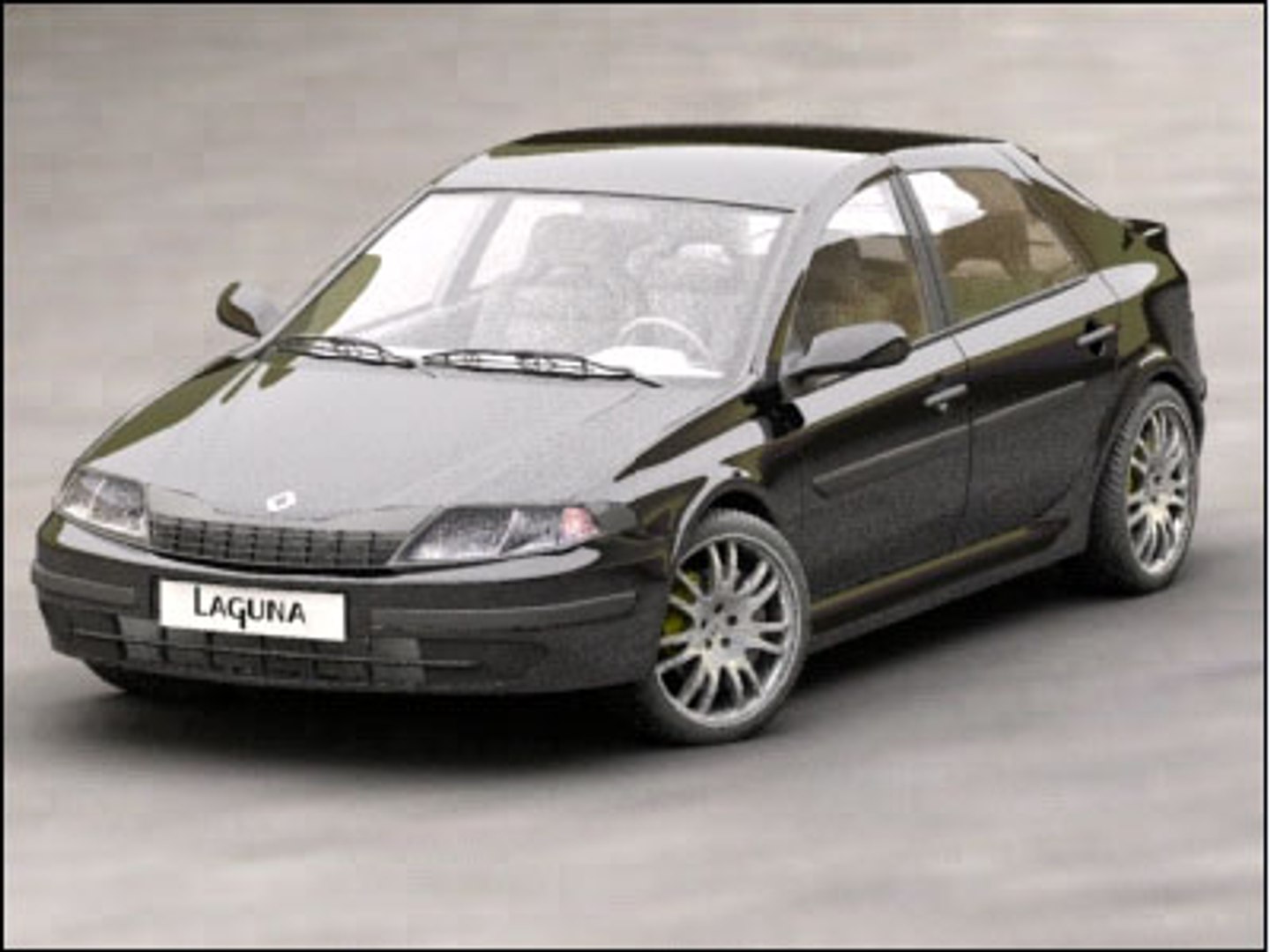 3d model renault laguna ii