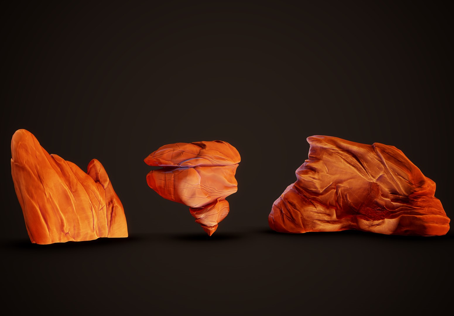 3D Stylized Rock - TurboSquid 1389839