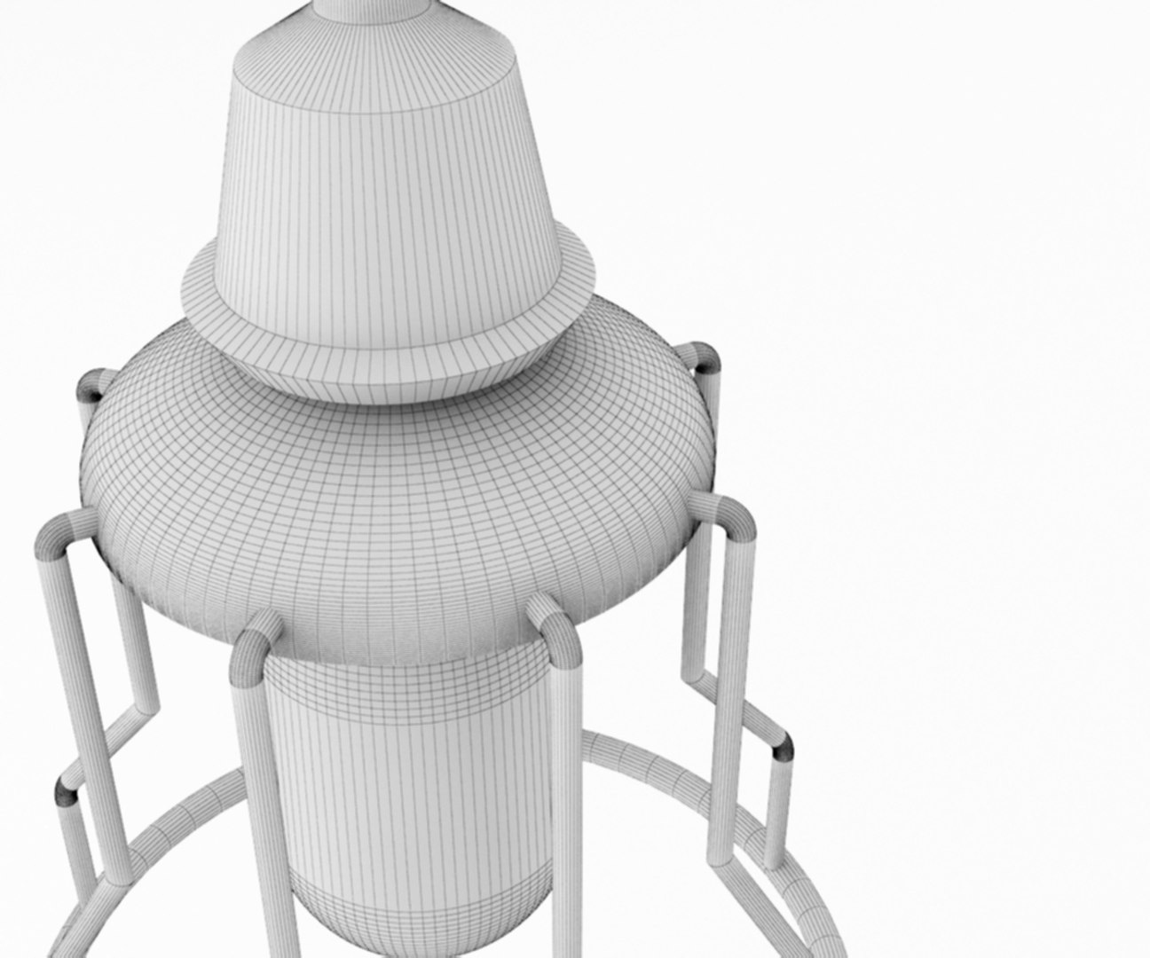 3d Model Industrial Lighting