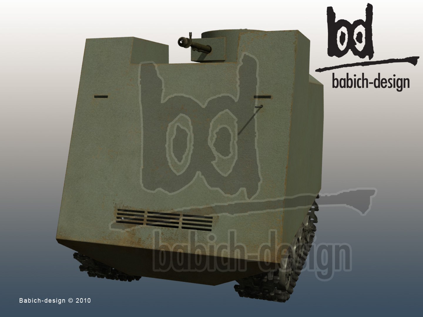 3d Ni Tank Soviet Model