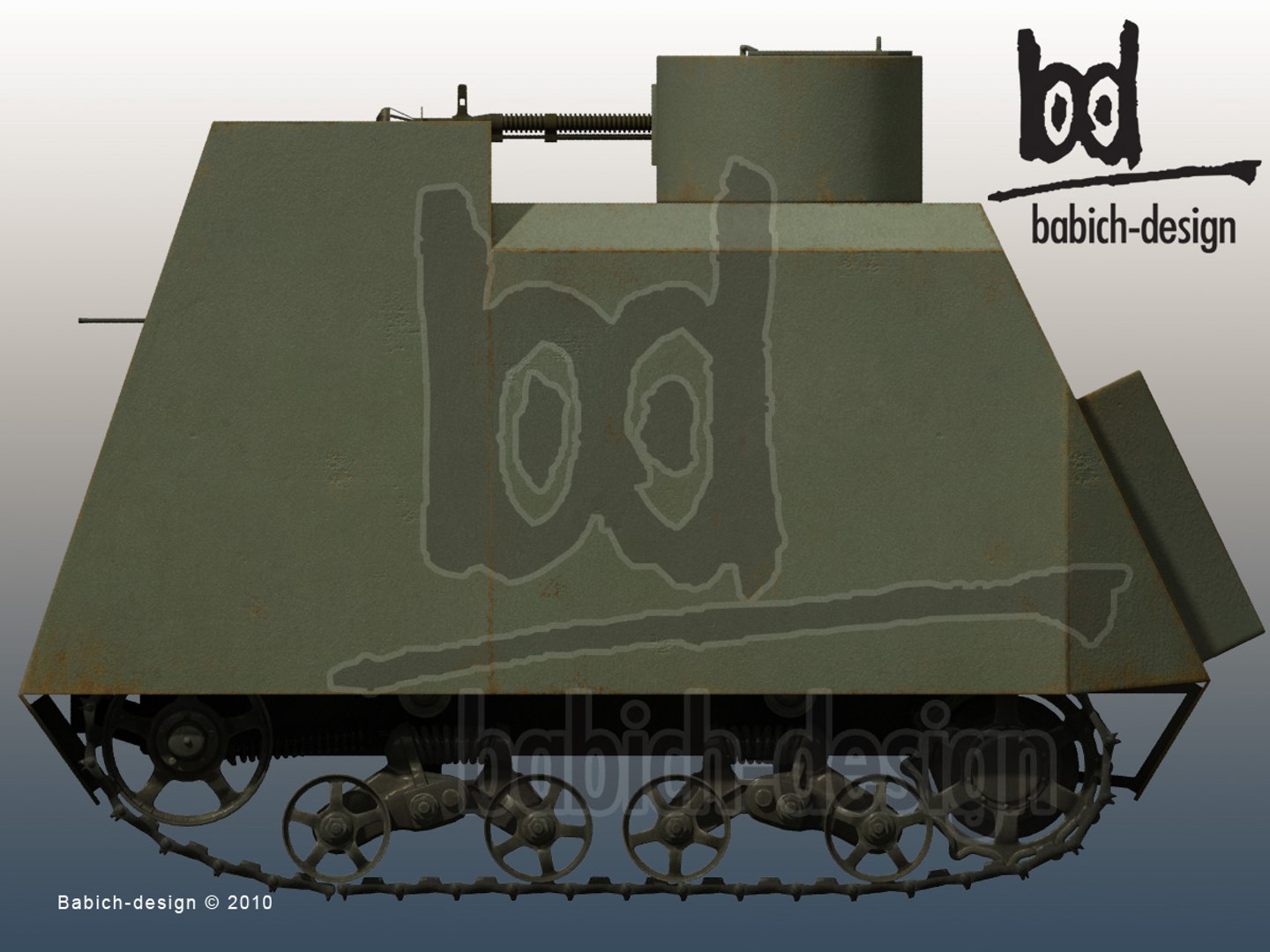 3d Ni Tank Soviet Model