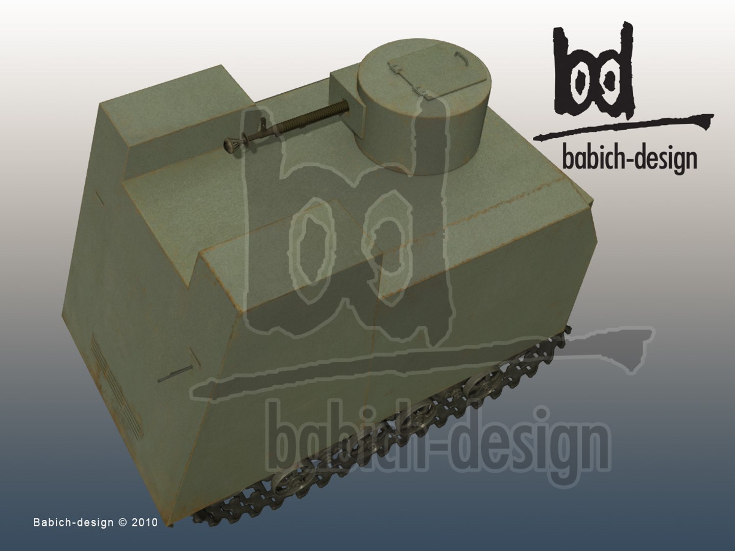 3d Ni Tank Soviet Model