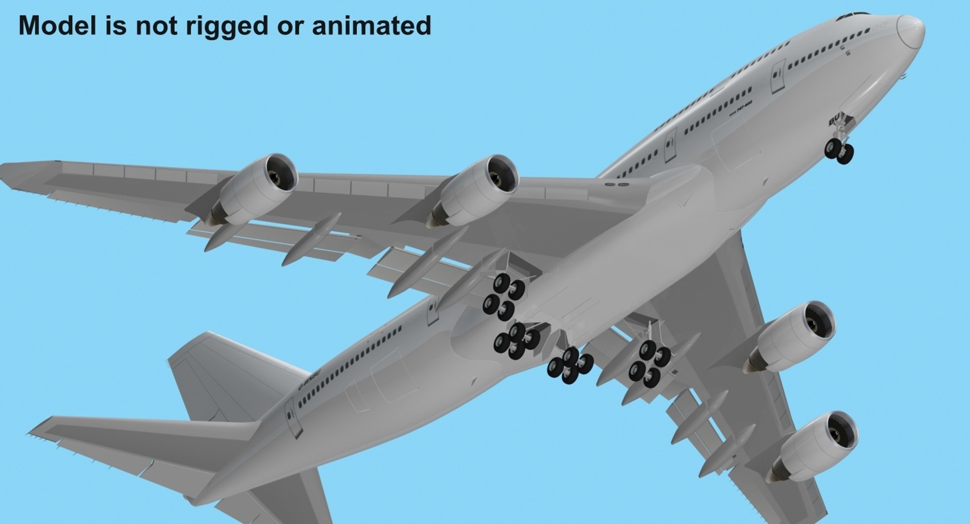 Boeing 747-400 Obj